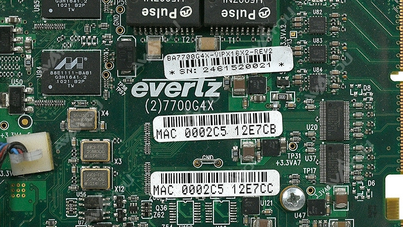 Evertz 7867VIPA16-DUO-HSN HD/SDI/SD Multi Display Processor Multiviewer ...