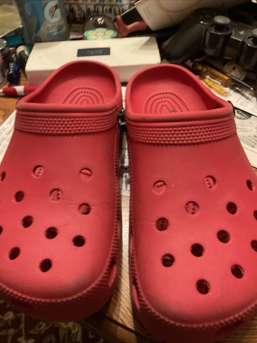 Crocs Pepper Red Classic Clogs | eBay