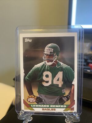 1993 Topps Leonard Renfro #215 Rookie RC | eBay