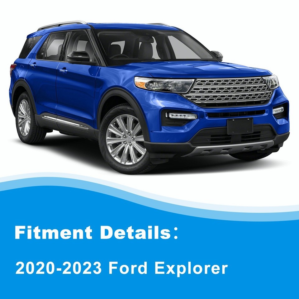 For Ford Explorer 2020-2024 LED DRL Fog Lights Lamp Assembly Wiring ...