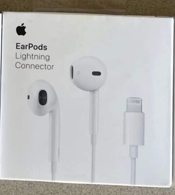 Apple Lightning EarPod Headphone Original Tested iPhone 7 8 Plus XR XS ...