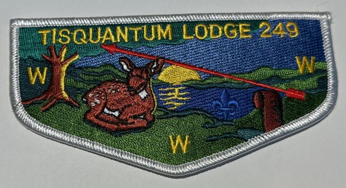 OA Lodge 164 Tisquantum 249 White Flap Boy Scout Patch MC1 | eBay