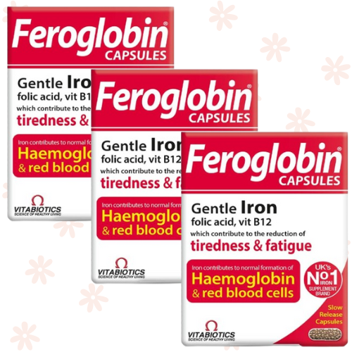 Feroglobin Capsule Vitabiotics Organic Vitamin & Mineral Capsules 30 ...