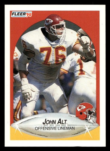 1990 Fleer John Alt #197 Kansas City Chiefs | eBay