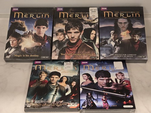 **NEW SEALED* The Adventures Of Merlin Complete Series Seasons 1 2 3 4 ...