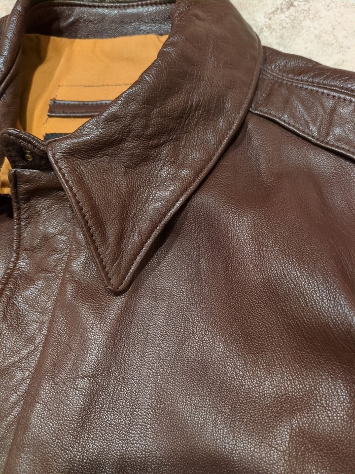 WW2 TYPE A-2 AAF BOMBER JACKET VINTAGE FLIGHT APPAREL INDUSTRIES ...