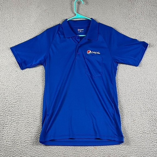 Pepsi Polo Shirt Women s Size Small Blue Causal Athletic Wear | eBay