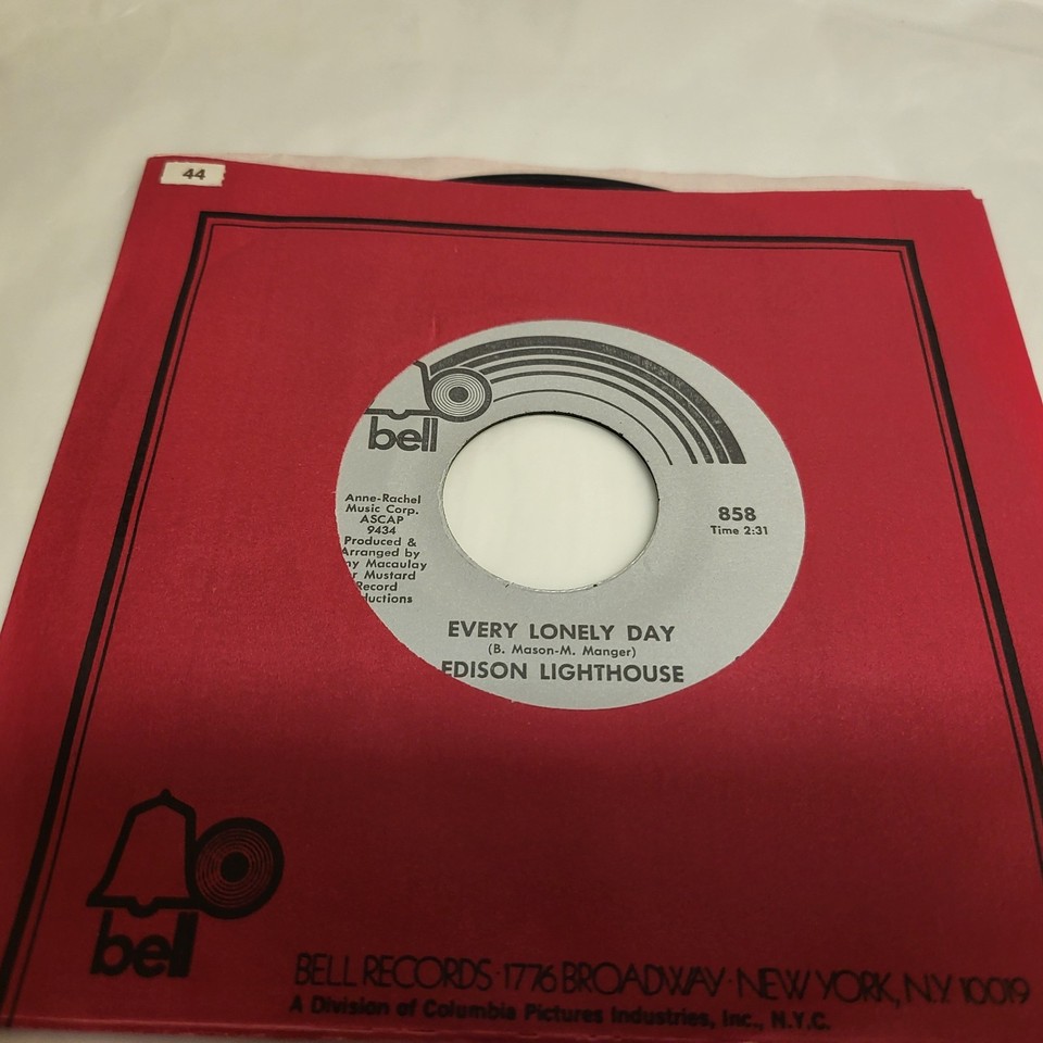 EDISON LIGHTHOUSE - Love Grows Where My Rosemary Goes- Vinyl 45rpm 1970 ...