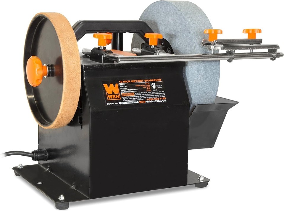 WEN BG4270T 10-Inch Two-Direction Water Cooled Wet/Dry Sharpening ...