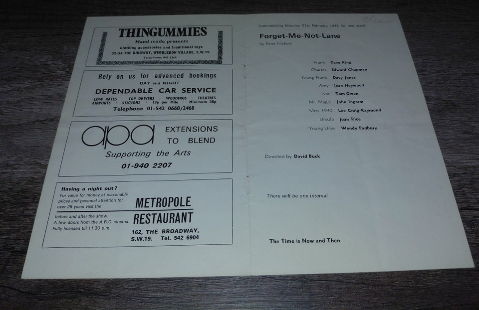 The Monkees RARE 1972 Musical Page SIGNED By David Jones Joan Rice Tom ...