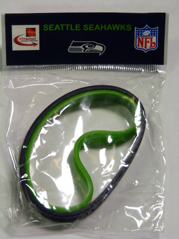 Seattle Seahawks 2 Rubber Wristbands New | eBay