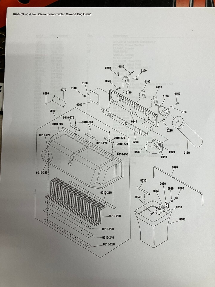 NEW Simplicity Triple Catcher Bagger Clean Sweep #1696469 | eBay