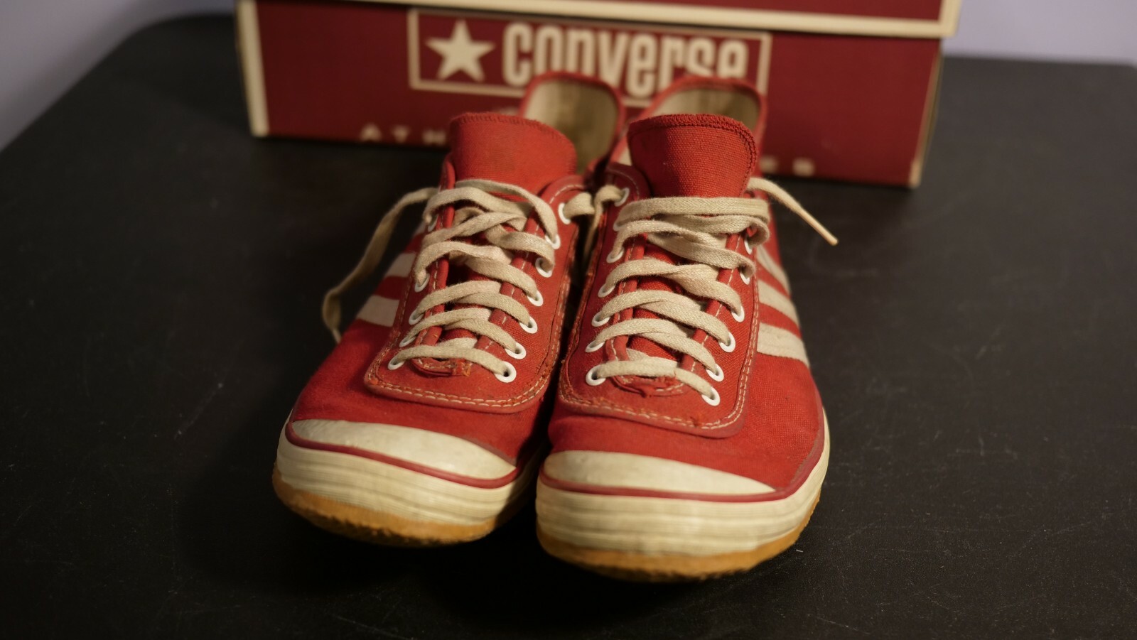 Vintage Converse Chuck Taylor Track Star, Red (IOB, VG condition) | eBay