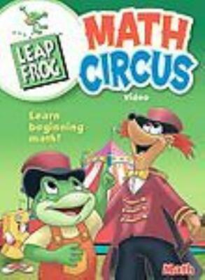 Leap Frog: Math Circus DVD VIDEO MOVIE educational series teaches ...
