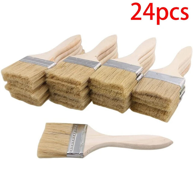 12 | 24 | 36 Pack 2” & 3 Inch Chip Brushes Home DIY Painting Projects ...