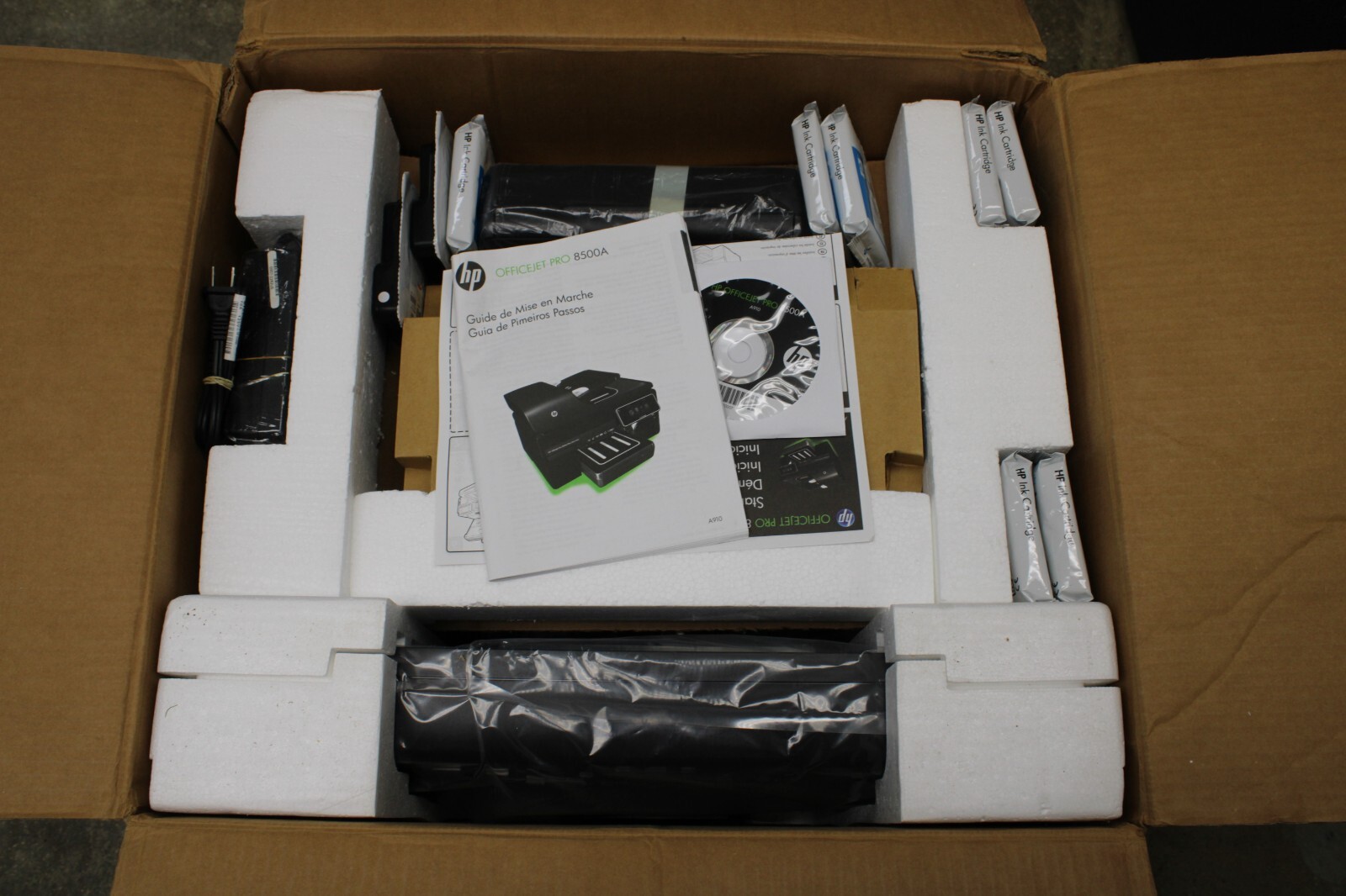 HP OfficeJet Pro 8500A A910a All-In-One Inkjet Printer - New/Open ...