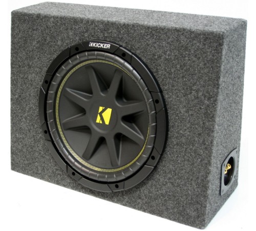 Kicker 12 Inches Loaded Sub Truck Subwoofer Box With Four Ohms C12 ...
