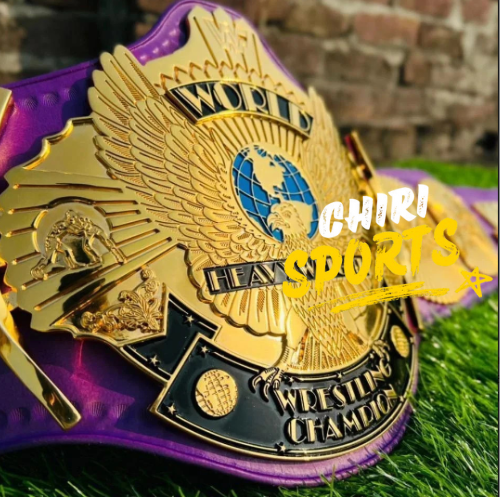 Custom Winged Eagle World Heavyweight Championship Replica belt Brass ...