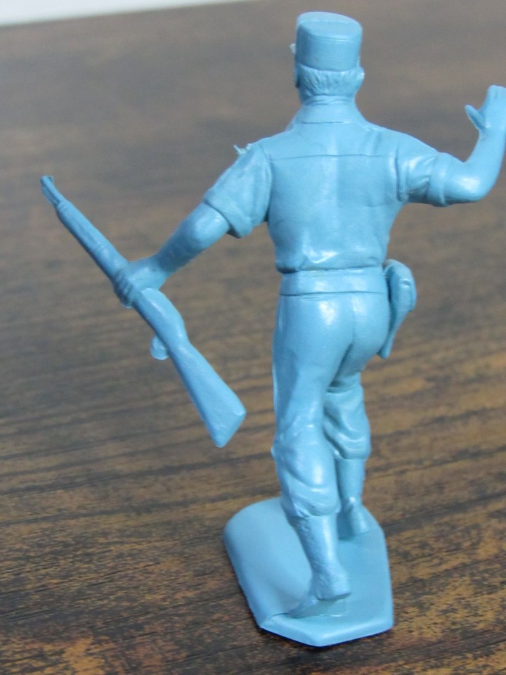 MARX CAPTAIN GALLANT Toy Soldier Figure From The PLAYSET 1955 Vintage ...