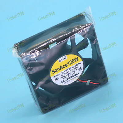 1PC New 9WF1224H1D05 A90L-0001-0508 Sanyo Fan 120*120*38MM DC24V 0.32A ...