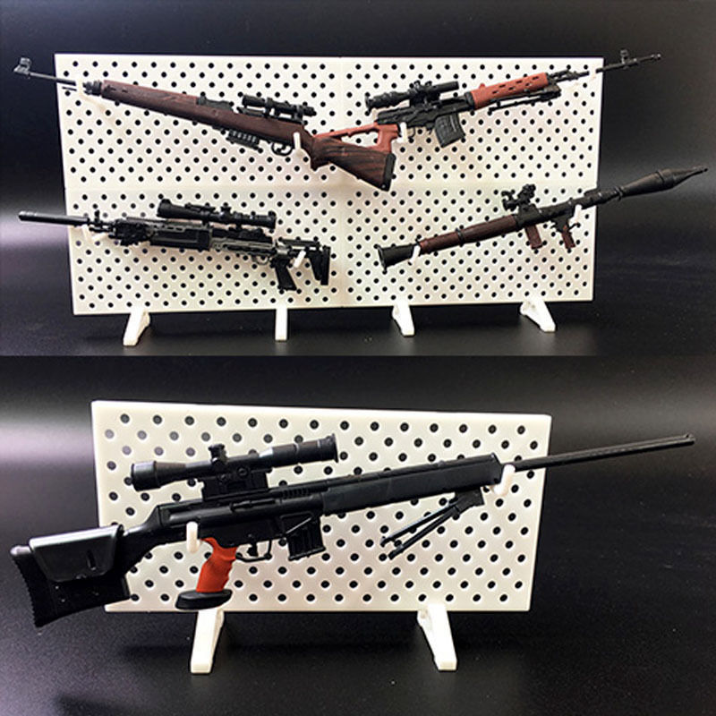 1/6 Scale Weapons Display Wall Show Storage Stand For Modular Gun Rack ...