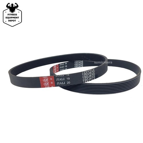 2PCS/lot 190J470 Motor Drive Belt 190 J470 6/7/8 Ribs Industrial Belt ...