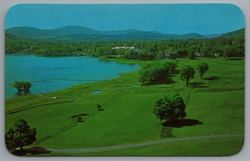 Cooperstown NY Otesaga Hotel PGA Golf Course 19th Water Hole c1964 ...