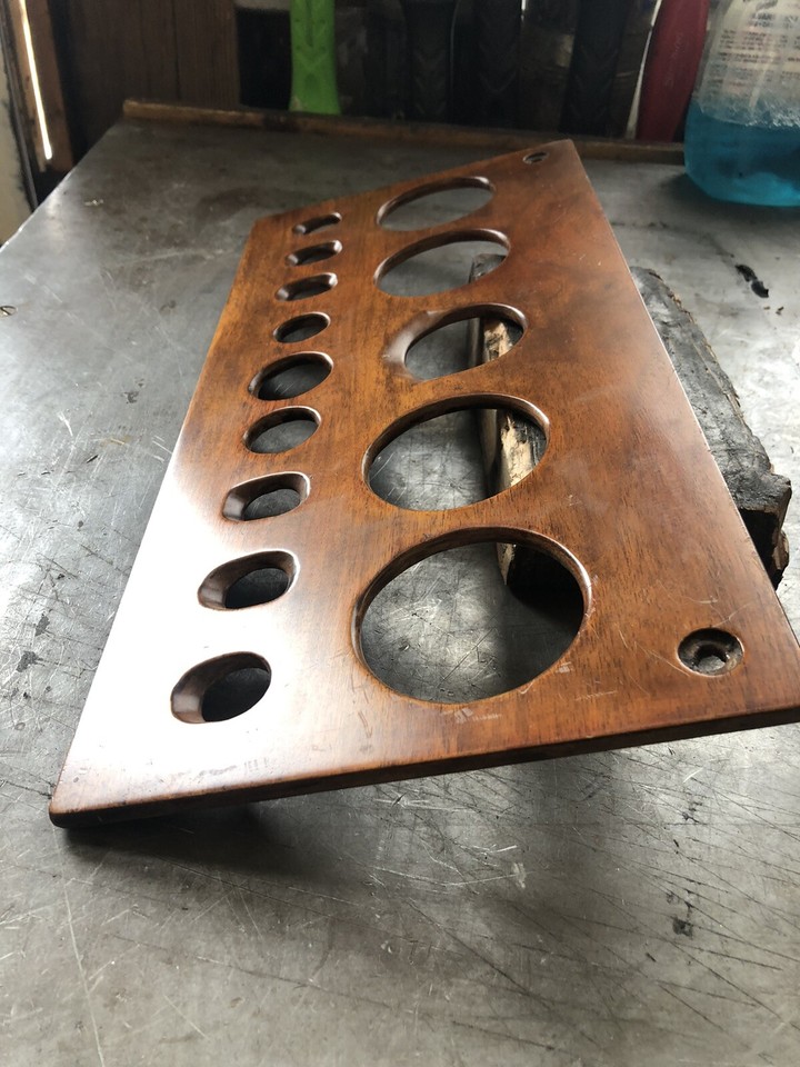 Jaguar XKE E-Type S1 3.8 Wooden Center Dash Instrument Switch Panel | eBay