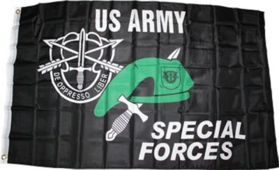 United States Army Special Forces Polyester 3x5 Foot Flag US Military ...