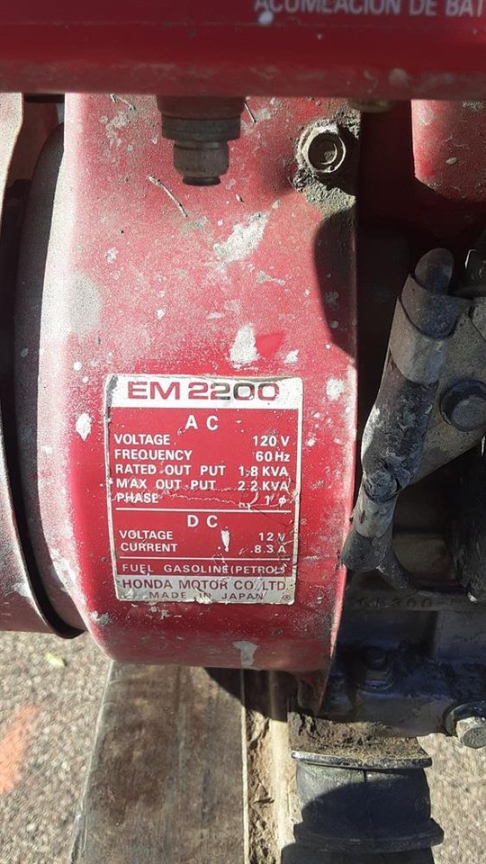 Honda Portable Generator EM2200 | eBay