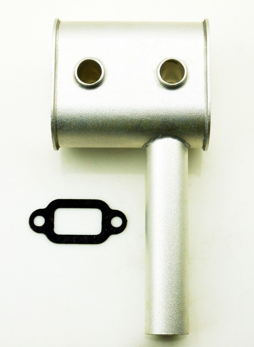 Aluminum Side Exhaust Muffler for 20CC Gas Petrol Engine RC Model Plane ...