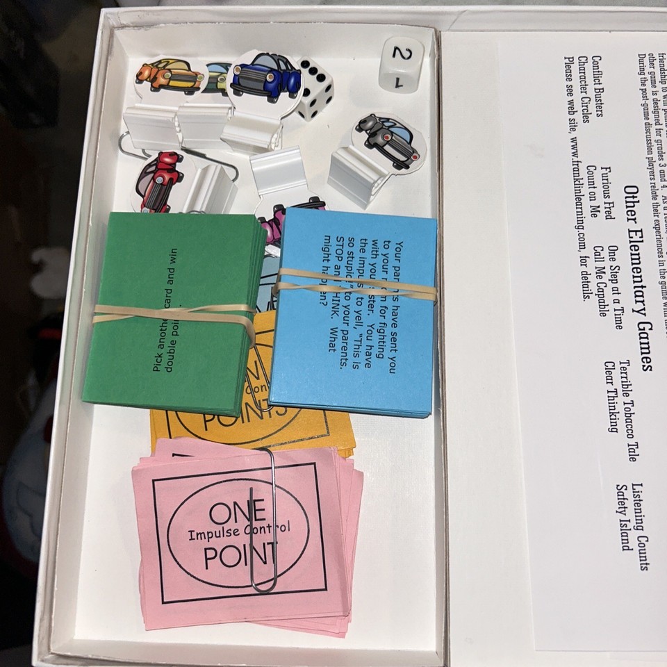 The Impulse Control Board Game – 2007 Traffic Signs / Cars Driving Game ...