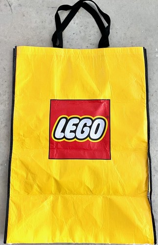 Lego Yellow Reusable Tote Bag Lego Extra Large Bag See Pics | eBay