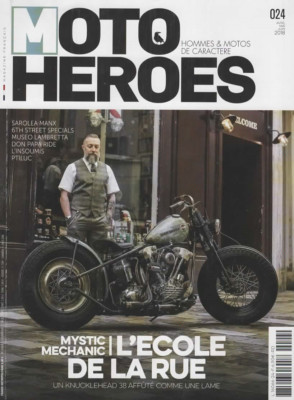Magazine Motorcycle Heroes No. 24 2018 Mystic Mechanic Sarolea Manx 7 ...