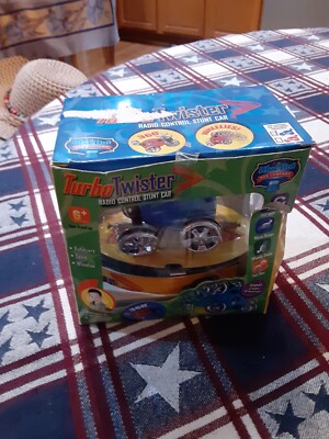 Turbo Twister Cars Blue RC Remote Stunt Racing Blue Hat toy company | eBay