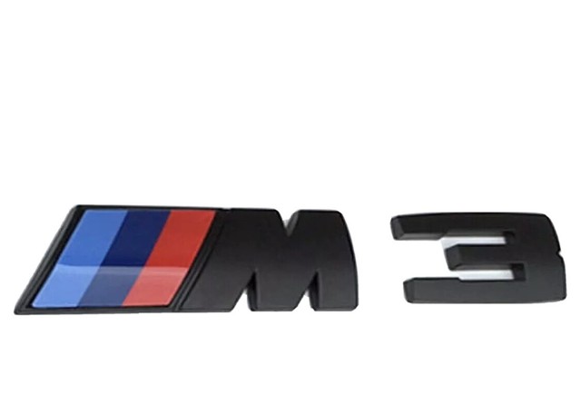 BMW M3 OEM Competition Badge Black Rear Emblem 51148068580 for sale ...