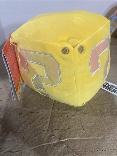 Super Mario World of Nintendo 5" Plush Yellow Coin Block w/ Sound | eBay