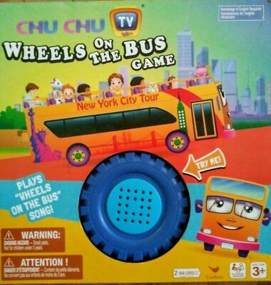 Chu Chu Wheels On The Bus GAME (board Game With Musical Spinner) FREE ...