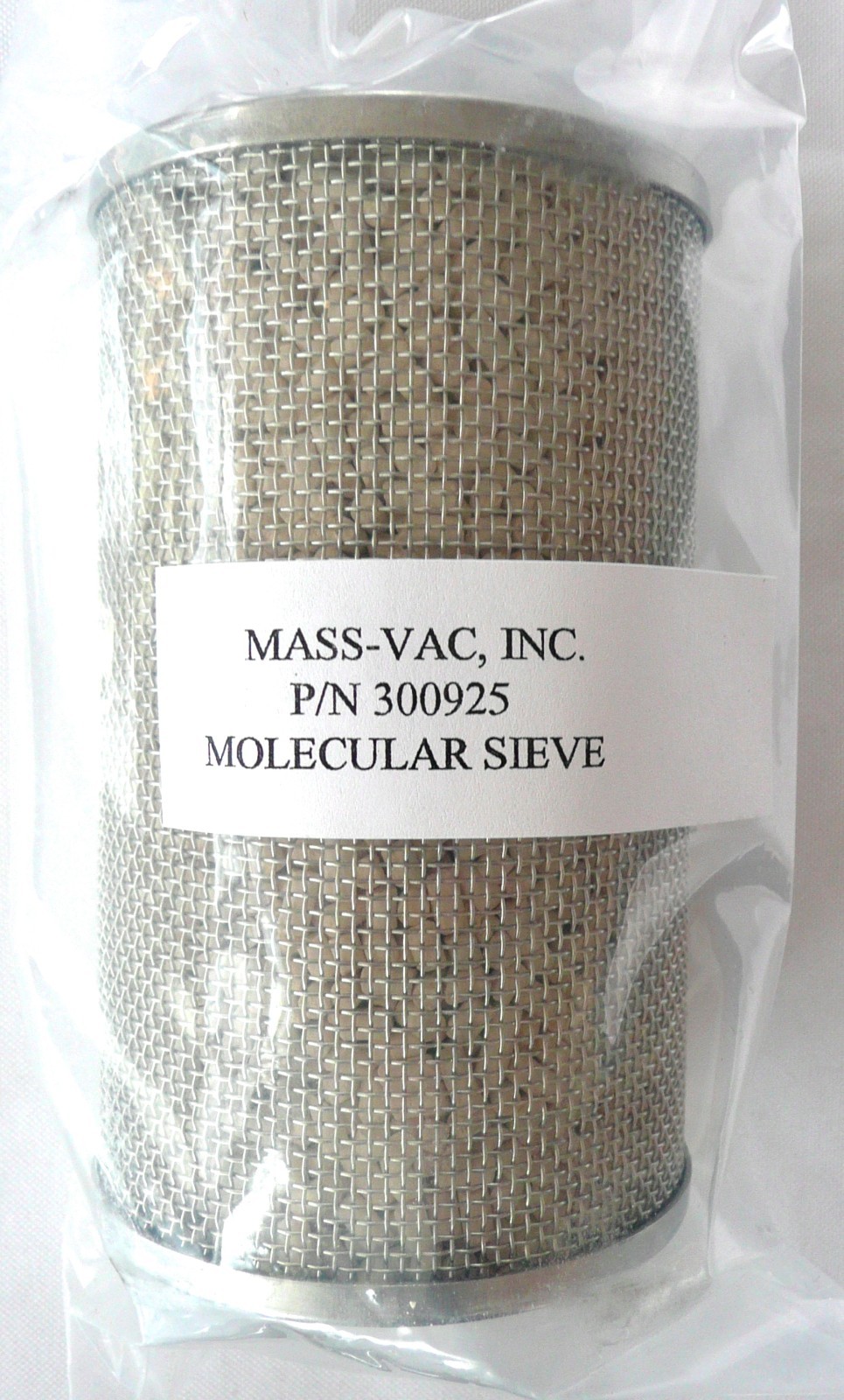 Mass-Vac Inc. 300925 Stainless Steel Molecular Sieve Filter 4.5" NEW | eBay