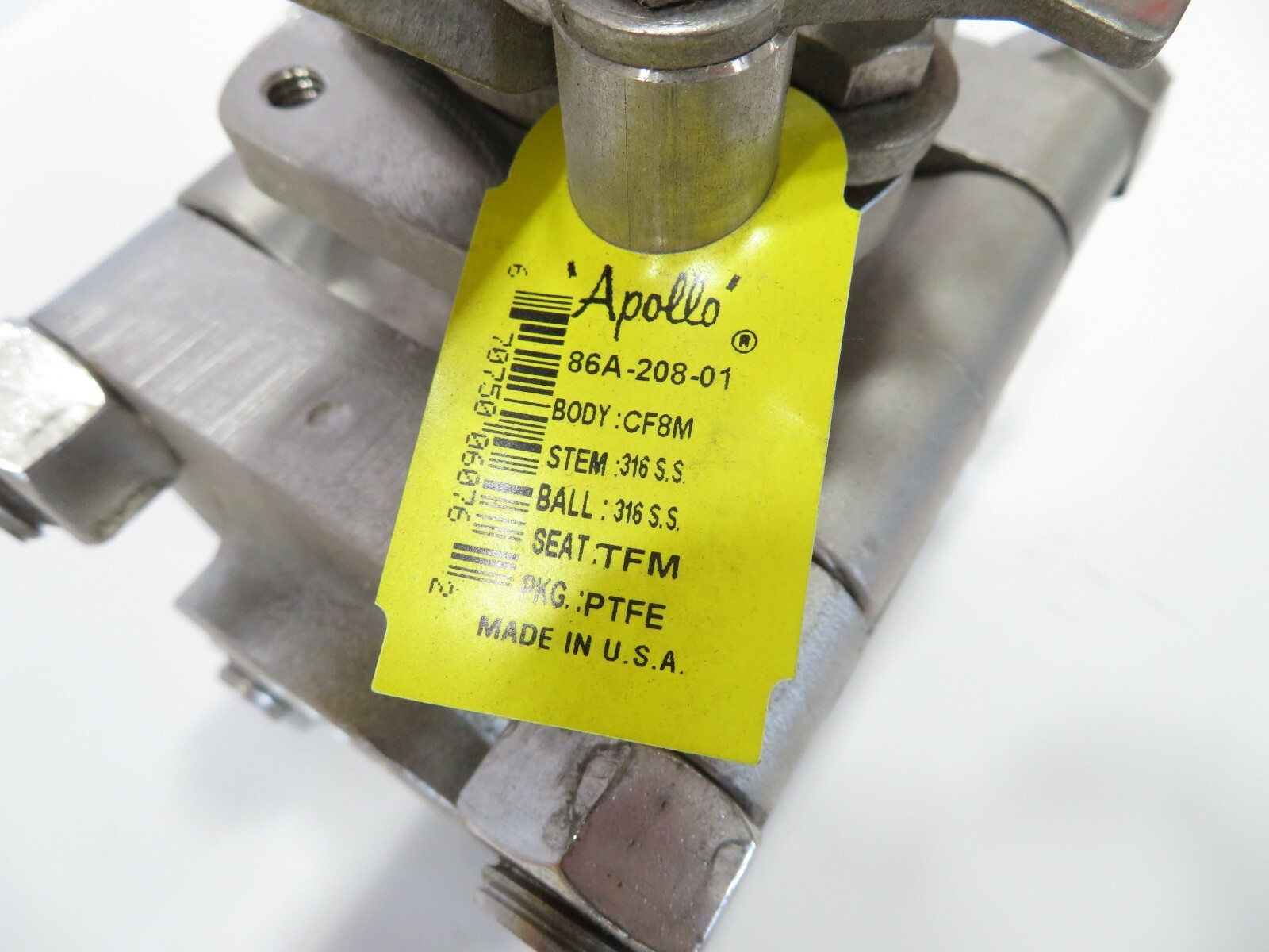 2" Apollo 86A-208-01 316SS Stainless Full Port 1500CWP SW Ball Valve ...