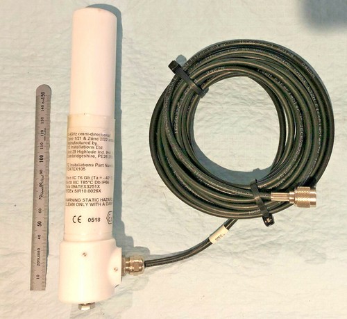 TC Installations TCATEX105 2.4GHz ATEX / IECEx Antenna Freq: 2400 ...