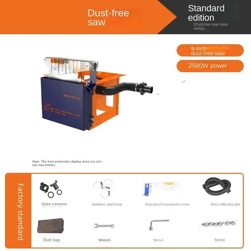 9” Dustless Saw Small Table Saw Woodworking Table Saw Multi-Cutting ...