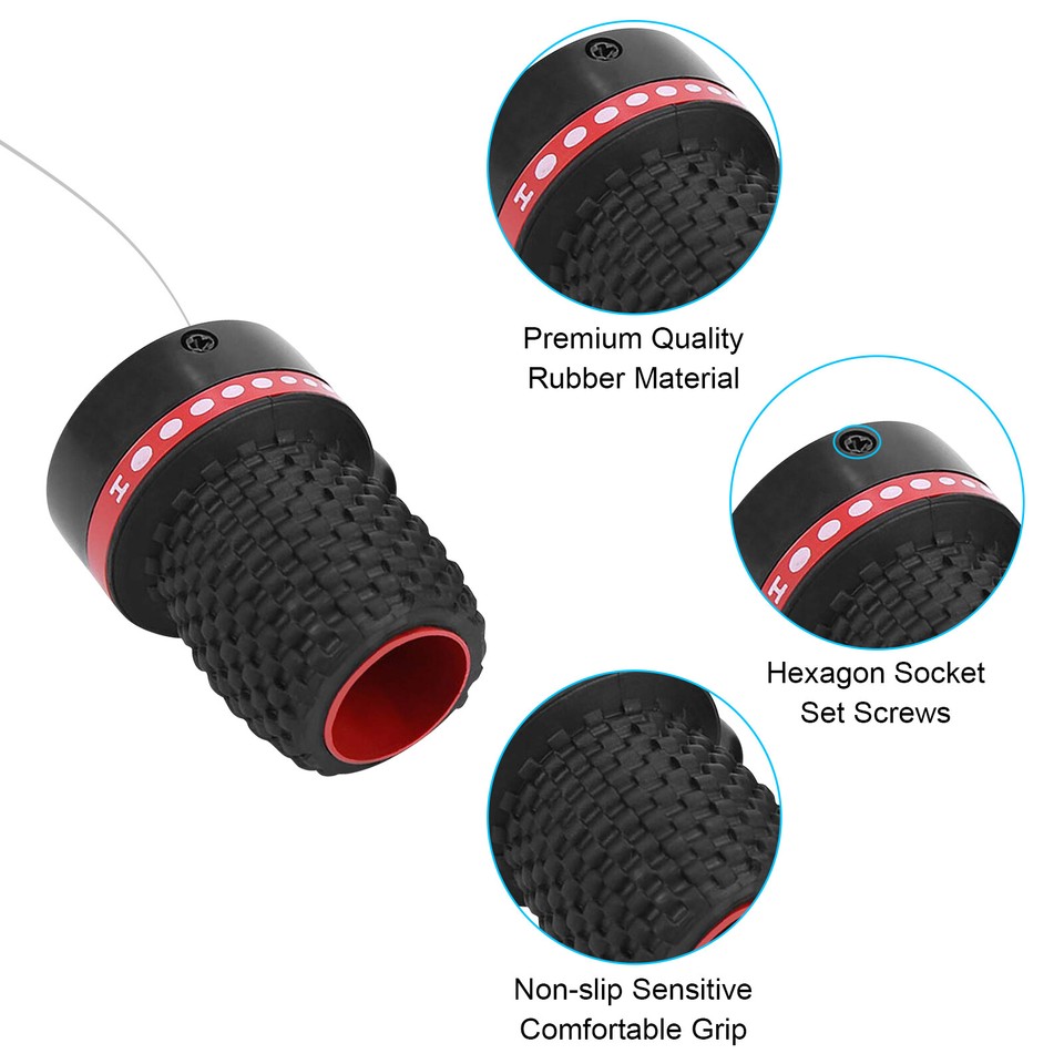 Bicycle Shift Levers Mountain Bike Handlebar Twist Grip Handle Gear ...