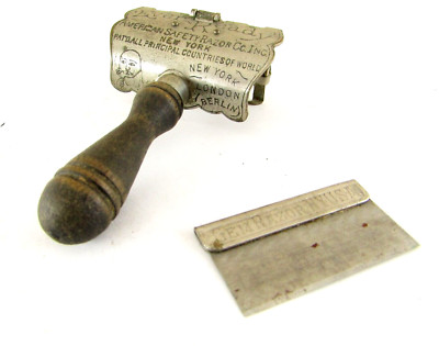 Ever Ready American Safety Razor Com. Patented Principal Countries Vtg ...