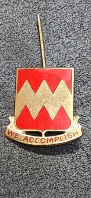 Authentic WWII US Army 35th Field Artillery Battalion DI DUI Crest ...