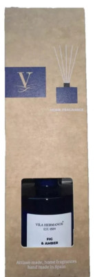 Vila Hermanos Oil & Reed Diffuser Fig & Amber 100ml 3.3oz NIB made in ...