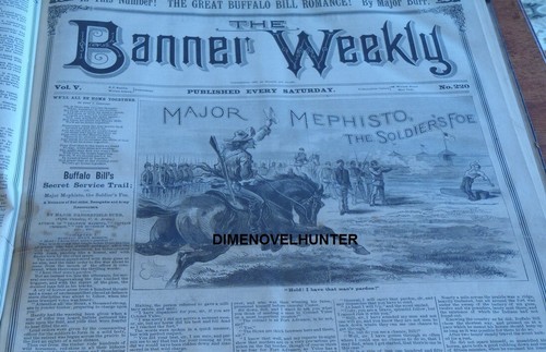 DR FRANK POWELL BUFFALO BILL CUSTER 60 ISSUES BEADLES BANNER WEEKLY ...