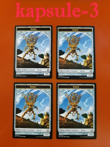 4x Servo | TOKEN 006/012 | Kaladesh | MTG Magic Cards | eBay