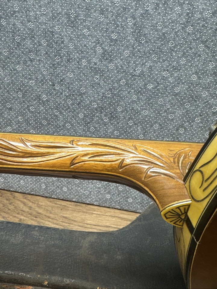 Vintage/Antique 1920s30s Melody King Ornate Hand Tooled Tenor Banjo W ...