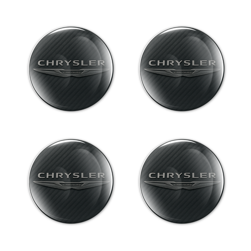 Chrysler Dome Epoxy Cover Stickers Decals Rim Badge Center Caps 15-100 ...